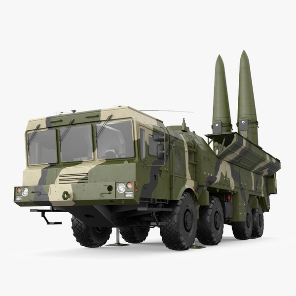 3D модель Искандер СС-26 Стоун в камуфляжной окраске в боевой ...