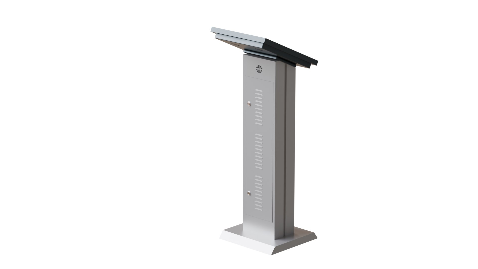 Ultra Realistic Electronic Receipt Kiosk 3D Model Editable Screen ...