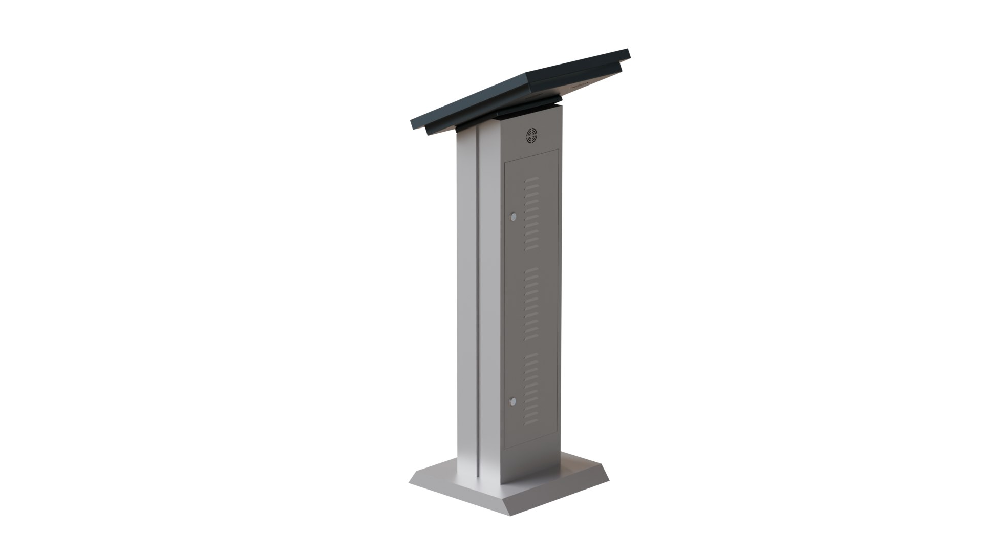 Ultra Realistic Electronic Receipt Kiosk 3D Model Editable Screen ...