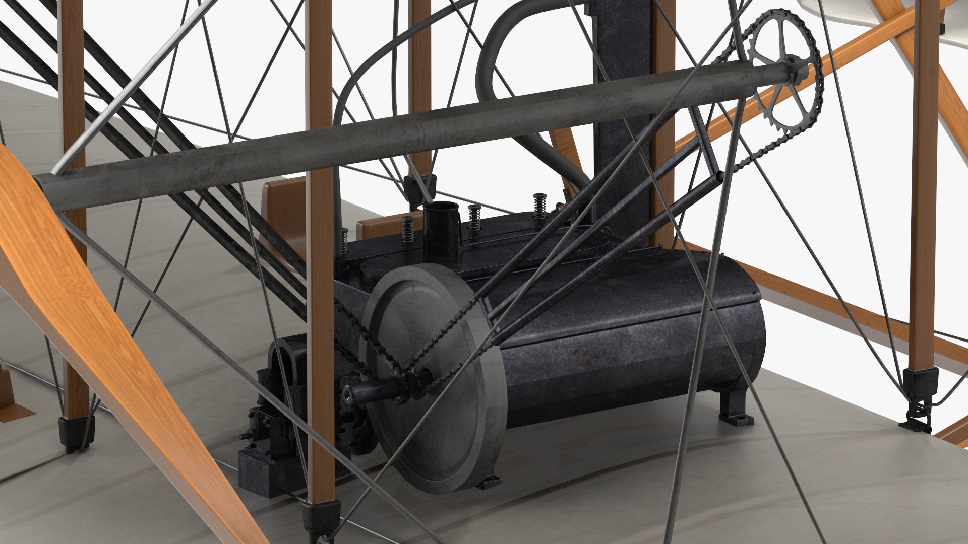 Wright Flyer Rigged 3D Model - TurboSquid 2151638