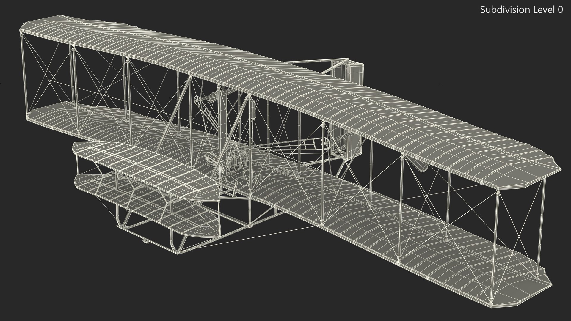 Wright Flyer Rigged 3D model - TurboSquid 2151638