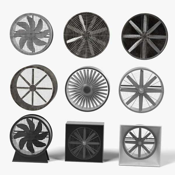 3dsmax large fan