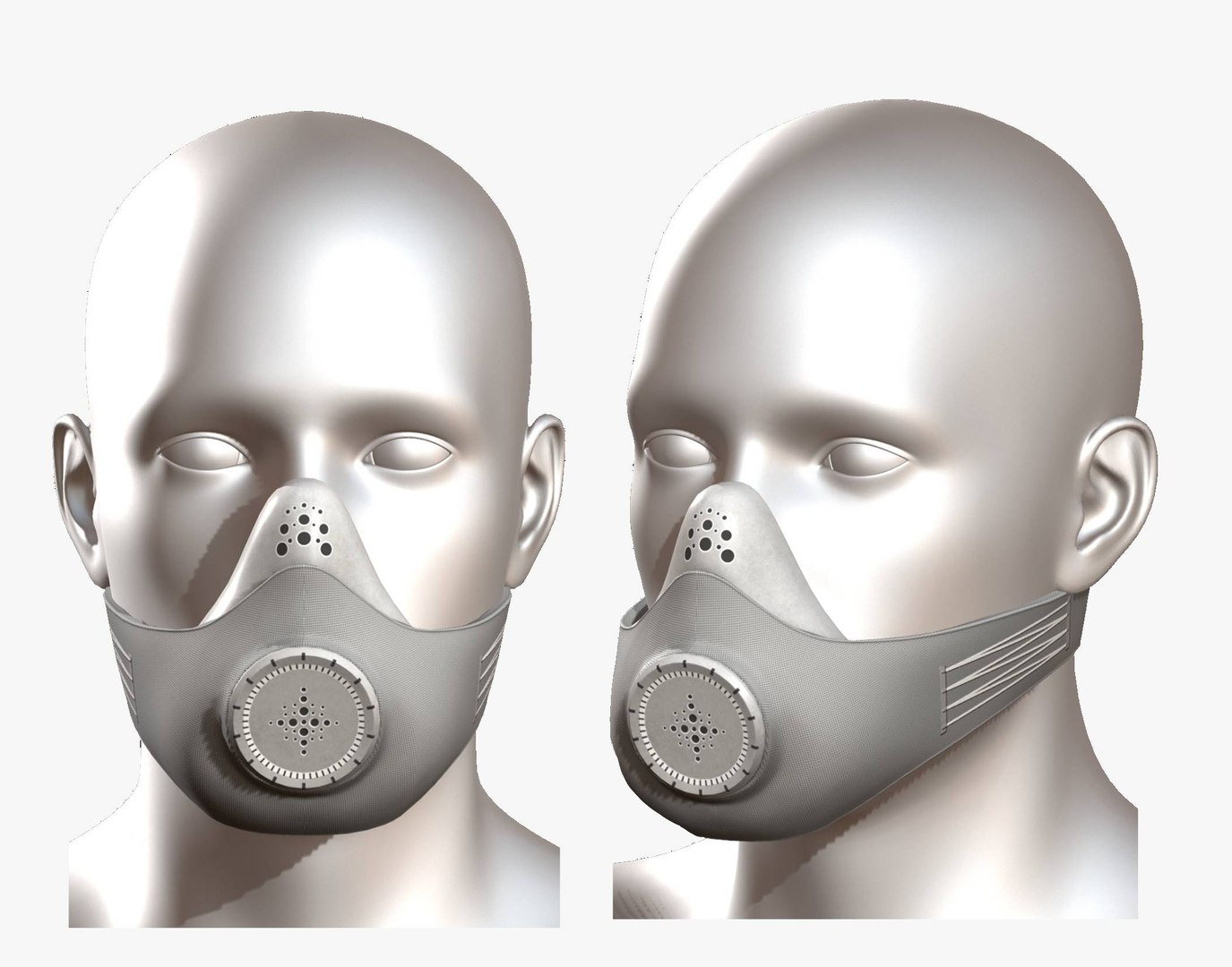 Gas Mask Model - TurboSquid 1579328