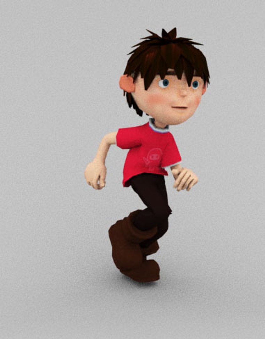 3D Loop Animation Boy Model - TurboSquid 1468912
