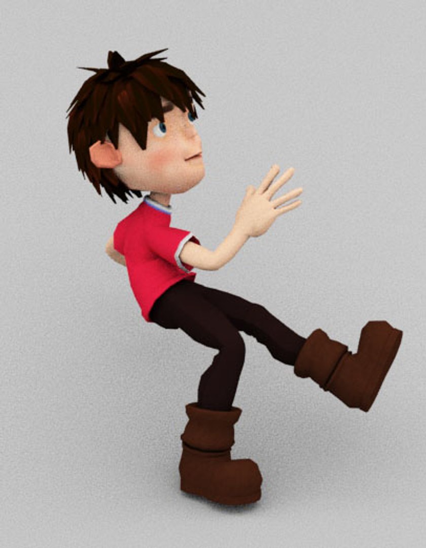 3D Loop Animation Boy Model - TurboSquid 1468912