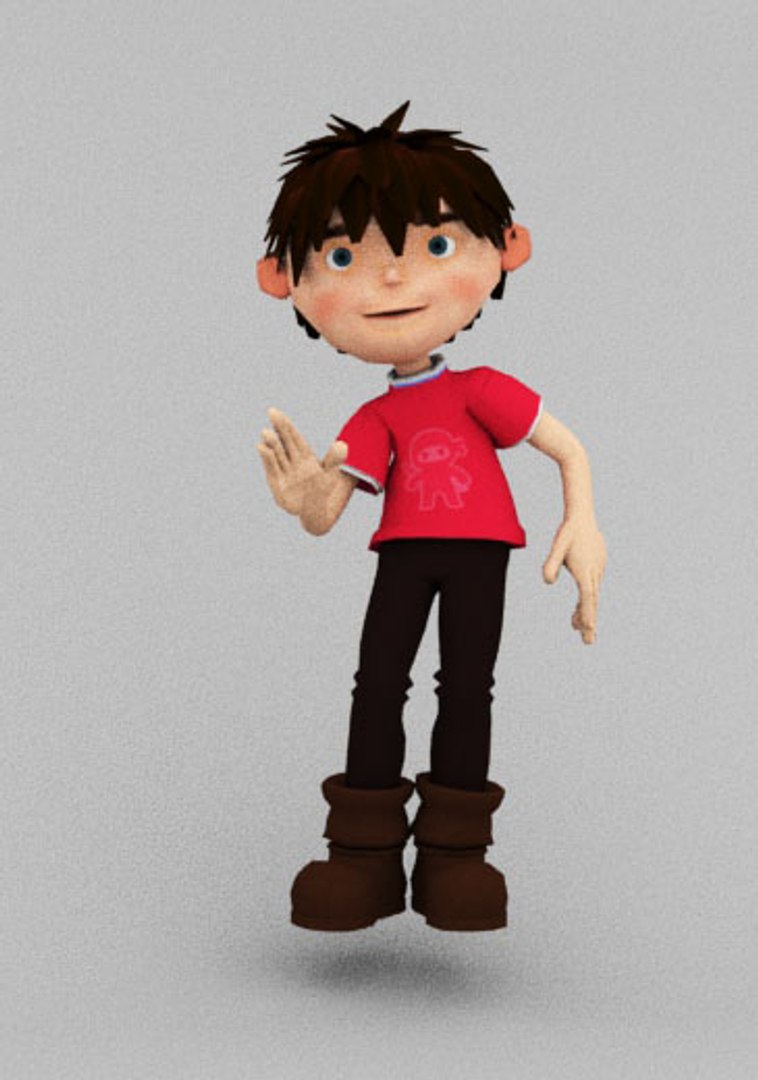 3D Loop Animation Boy Model - TurboSquid 1468912