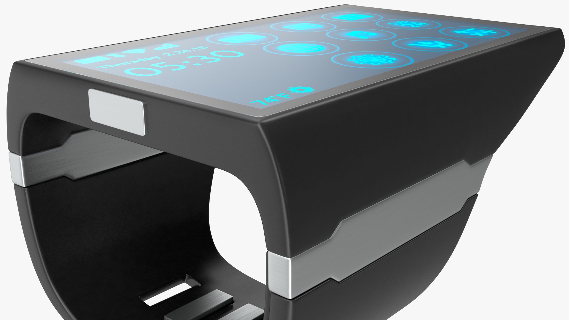 3D Wrist Communicator Black - TurboSquid 1896671