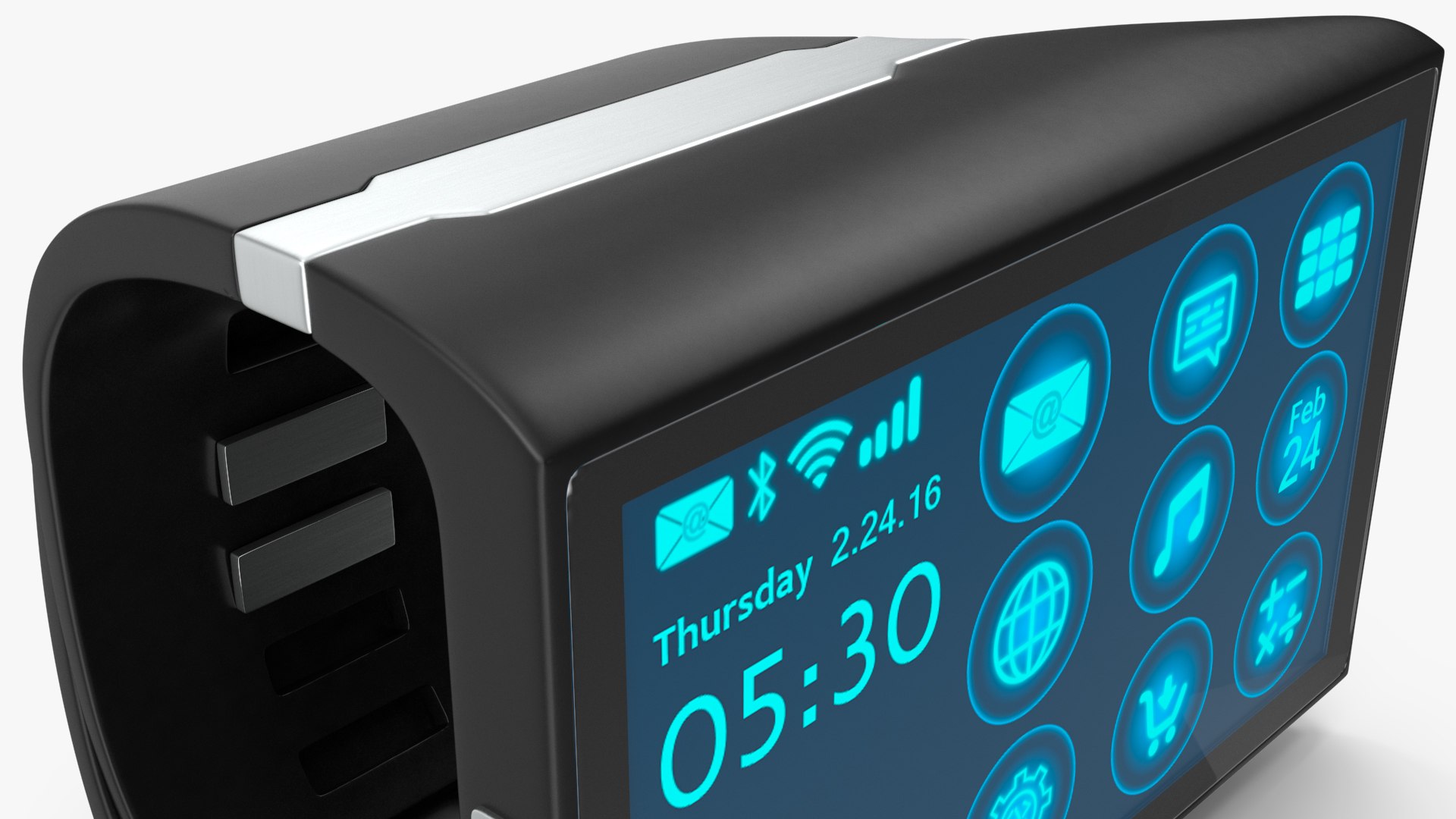 3D Wrist Communicator Black - TurboSquid 1896671