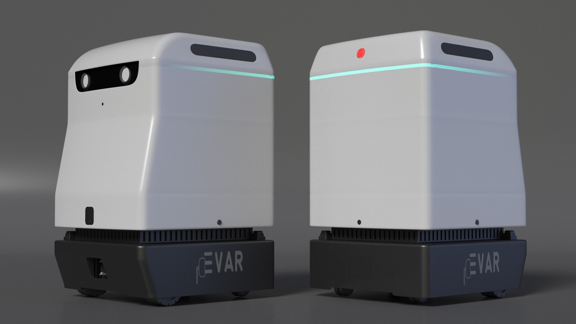 3D Model PARKY Autonomous EV Recharging Robot By EVAR - TurboSquid 2310139