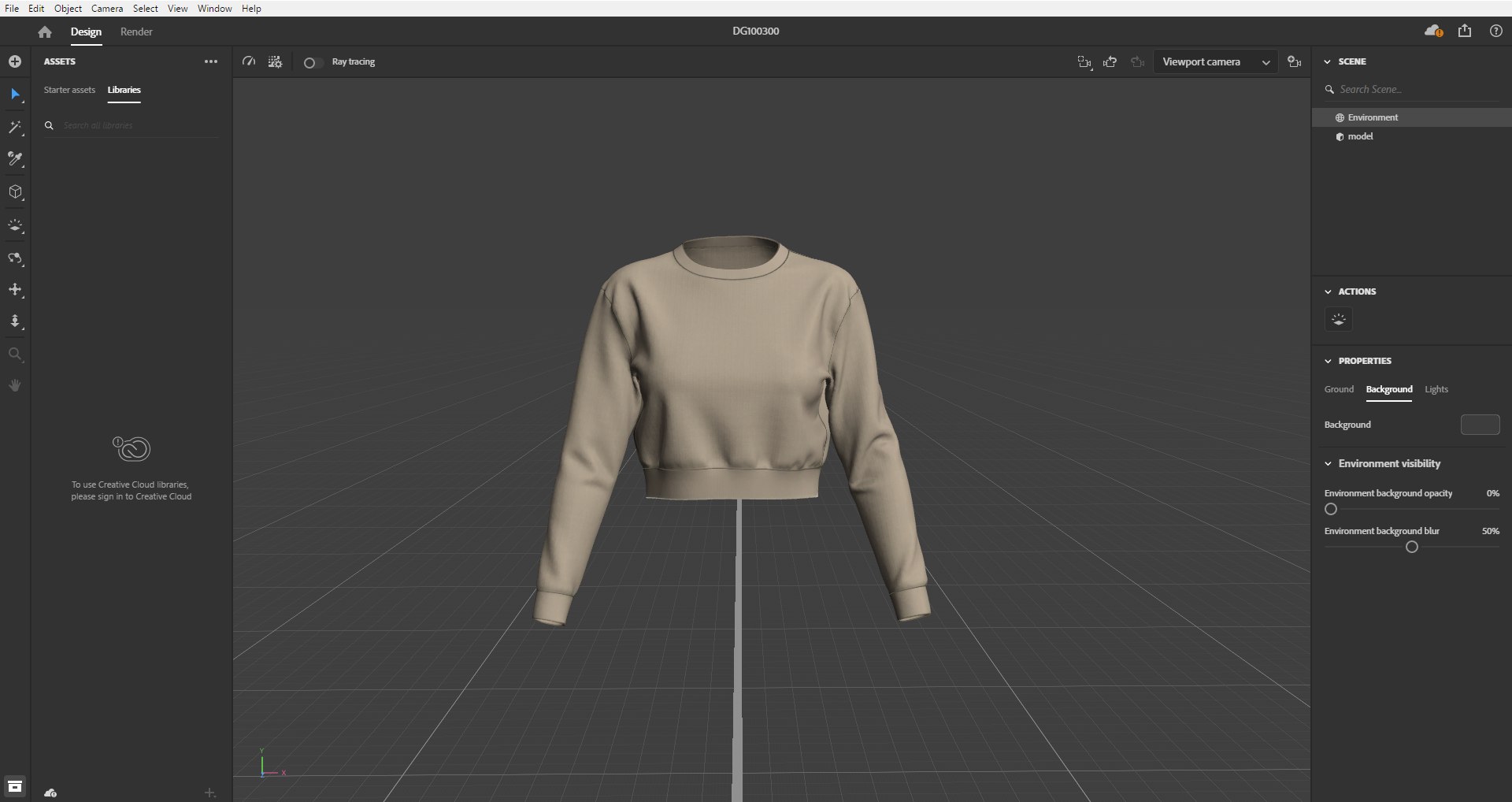 3D Crop Women Sweatshirts - TurboSquid 2126818