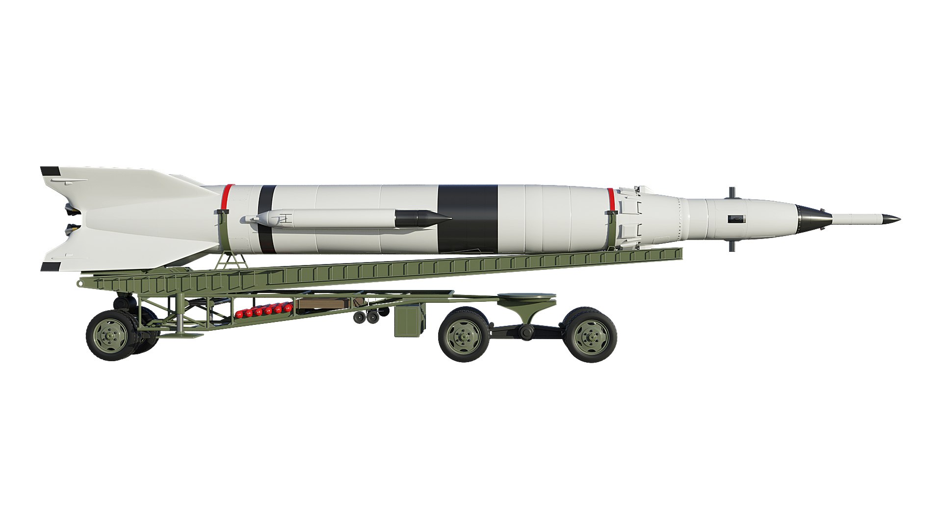 3D R-2A Scientifical Rocket - TurboSquid 1776965