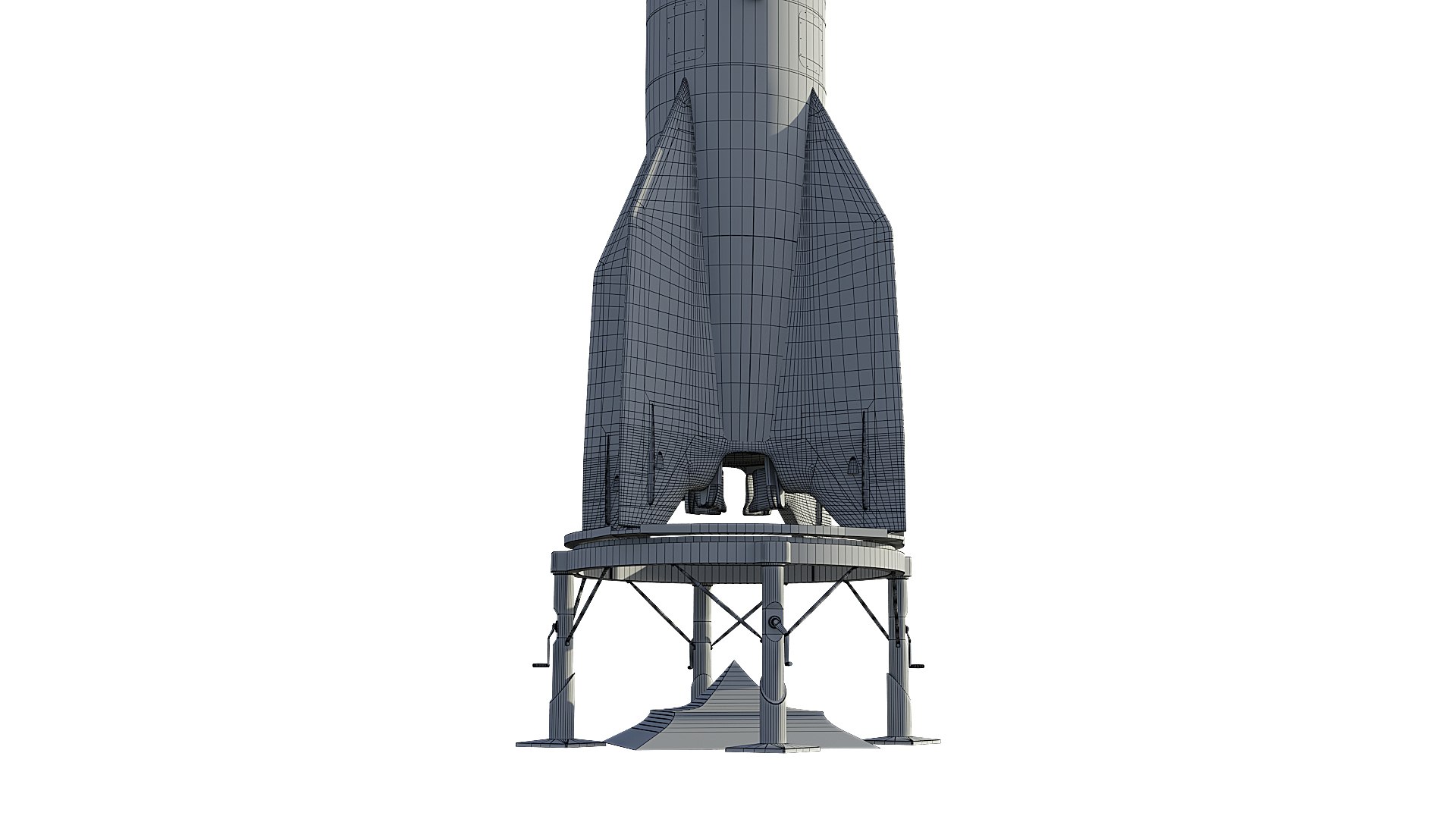 3D R-2A Scientifical Rocket - TurboSquid 1776965
