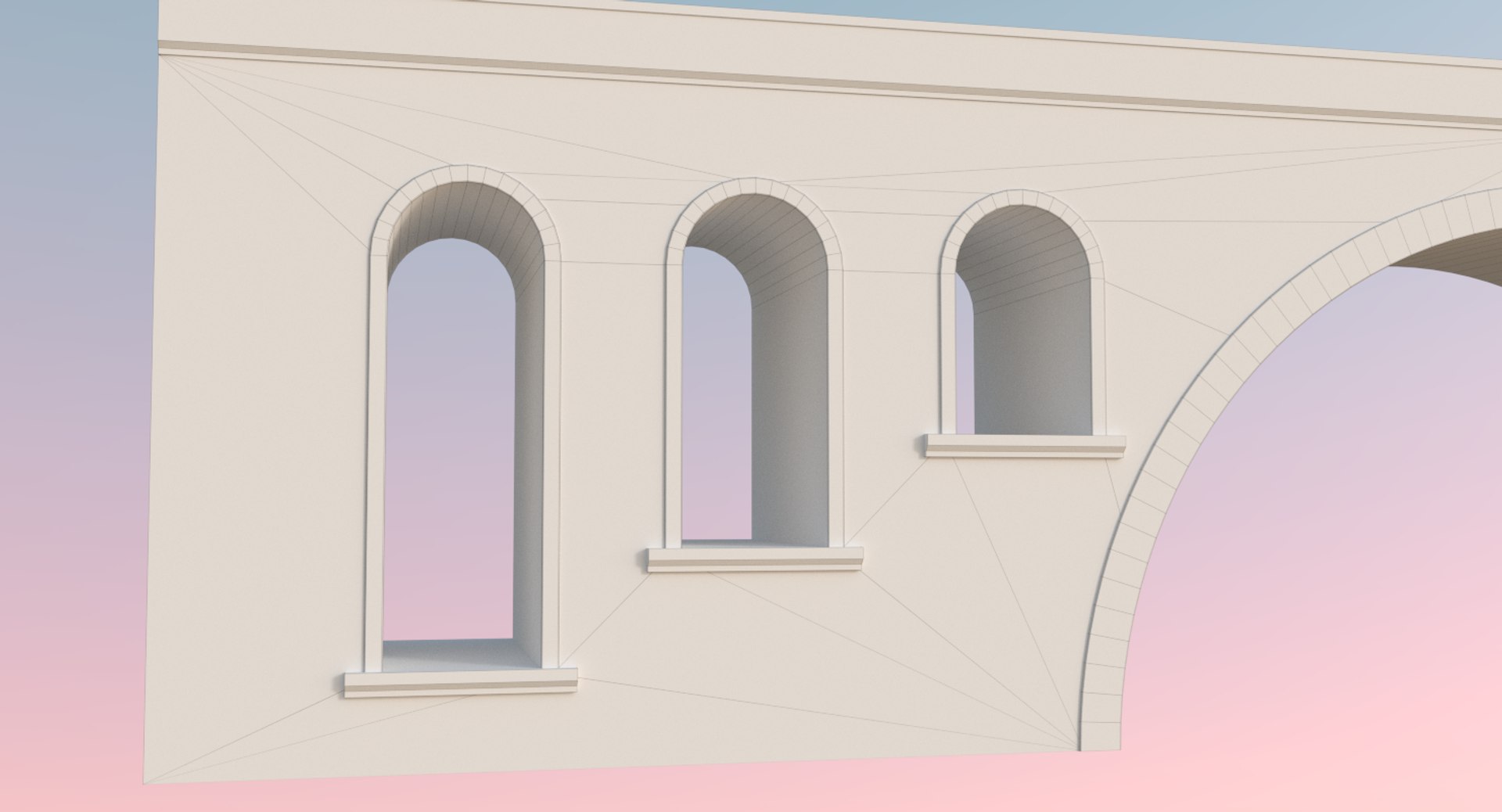 Stone Bridge Model - TurboSquid 1171725