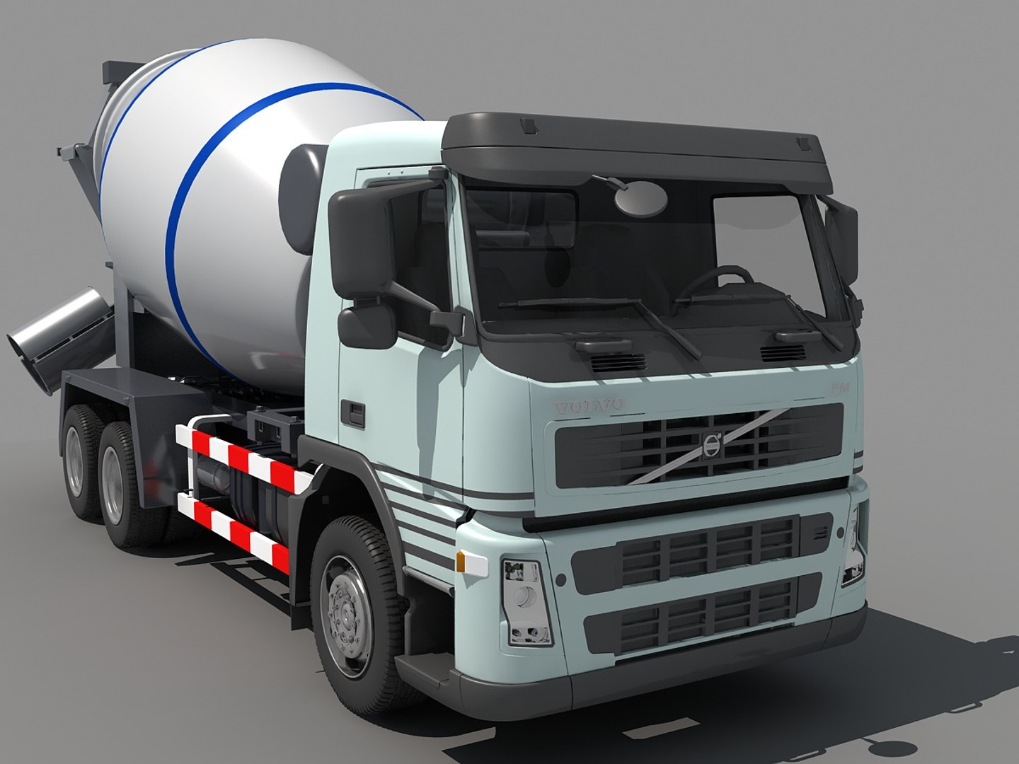 3D Cement Mixer Model - TurboSquid 1236161