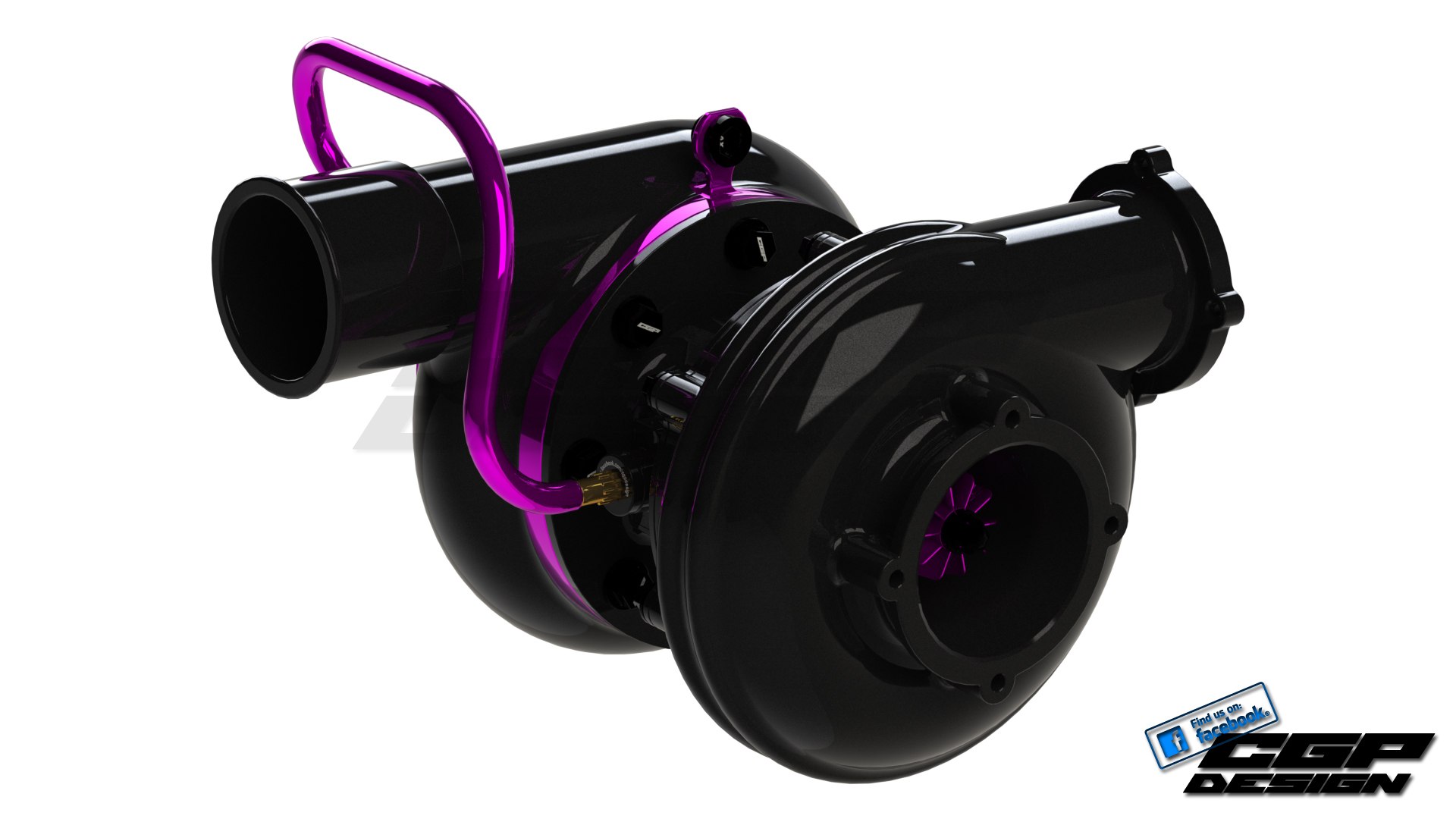 Advanced Design Turbocharger 3D Model - TurboSquid 1373889