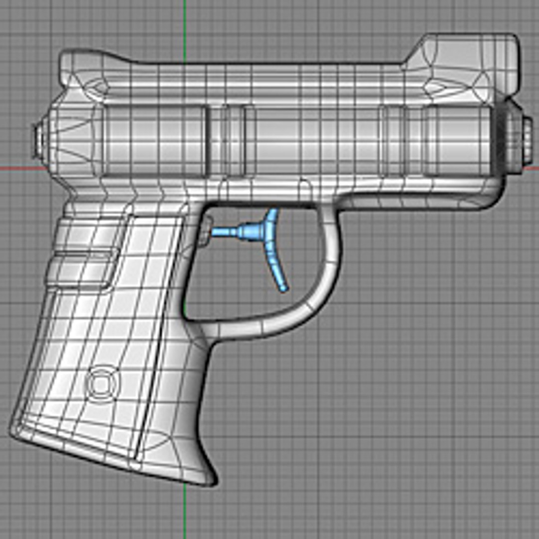 3d model squirt gun