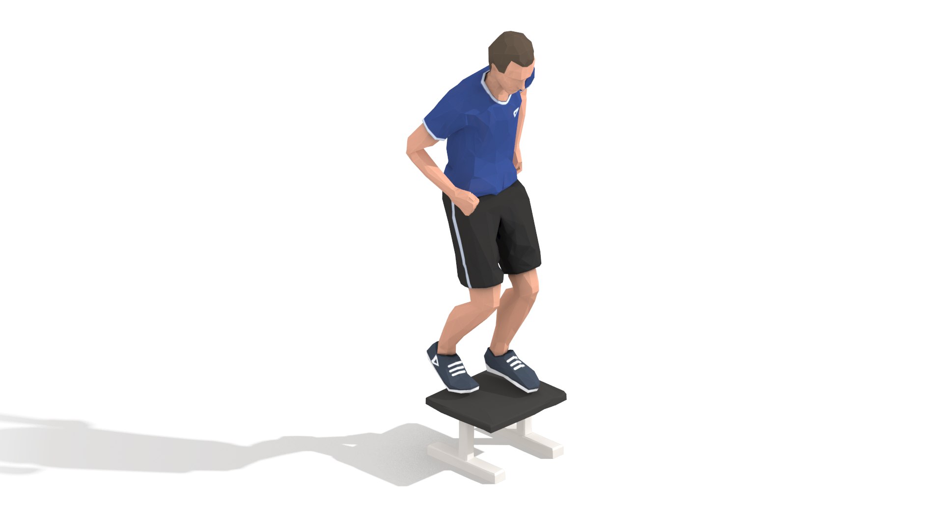 3D Exercise Man Model - TurboSquid 1706107