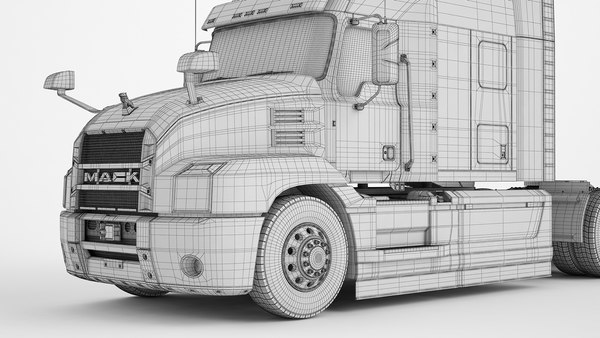 Mack anthem 70 3D model - TurboSquid 1676506