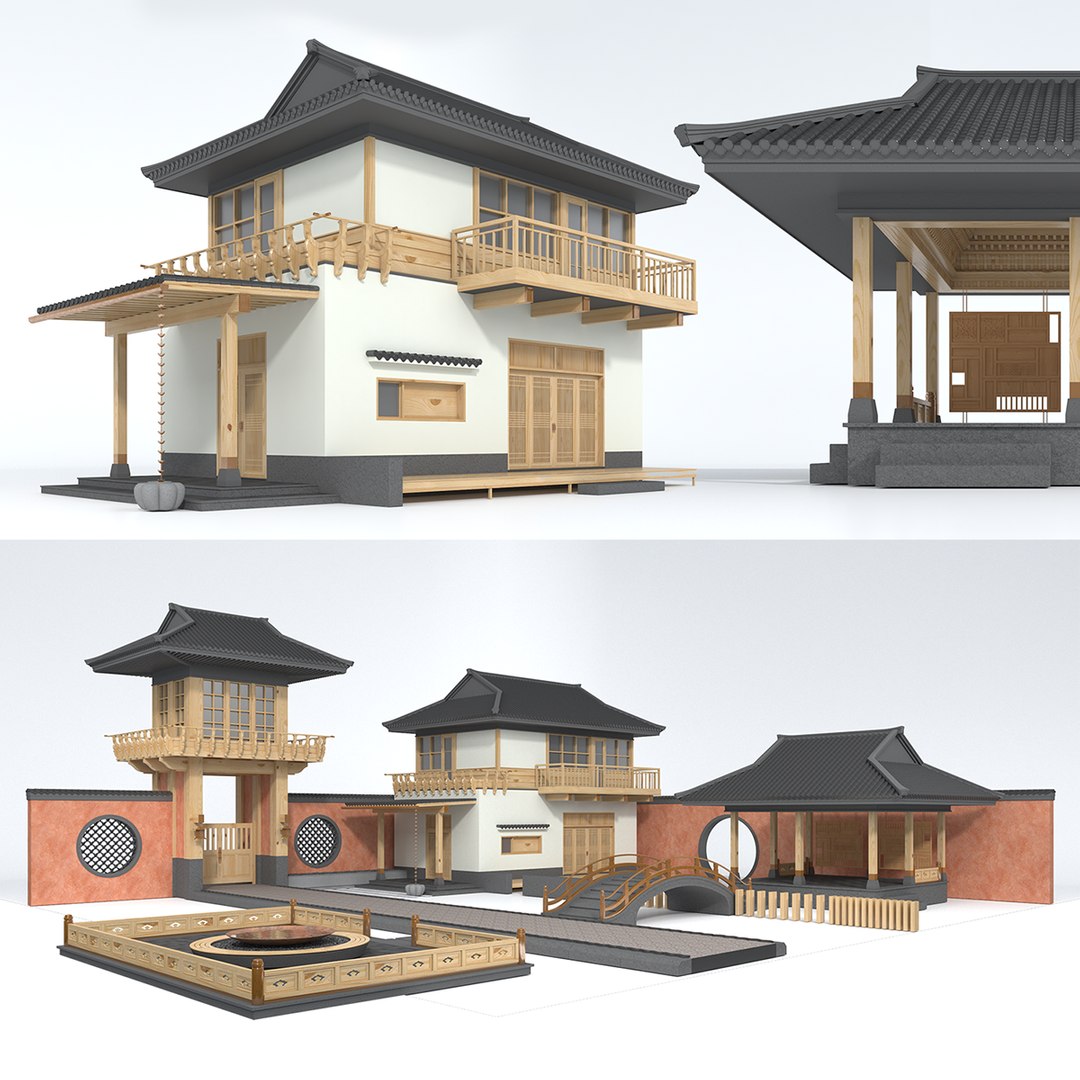 TRADITIONAL PIECES 3D Model - TurboSquid 1740545