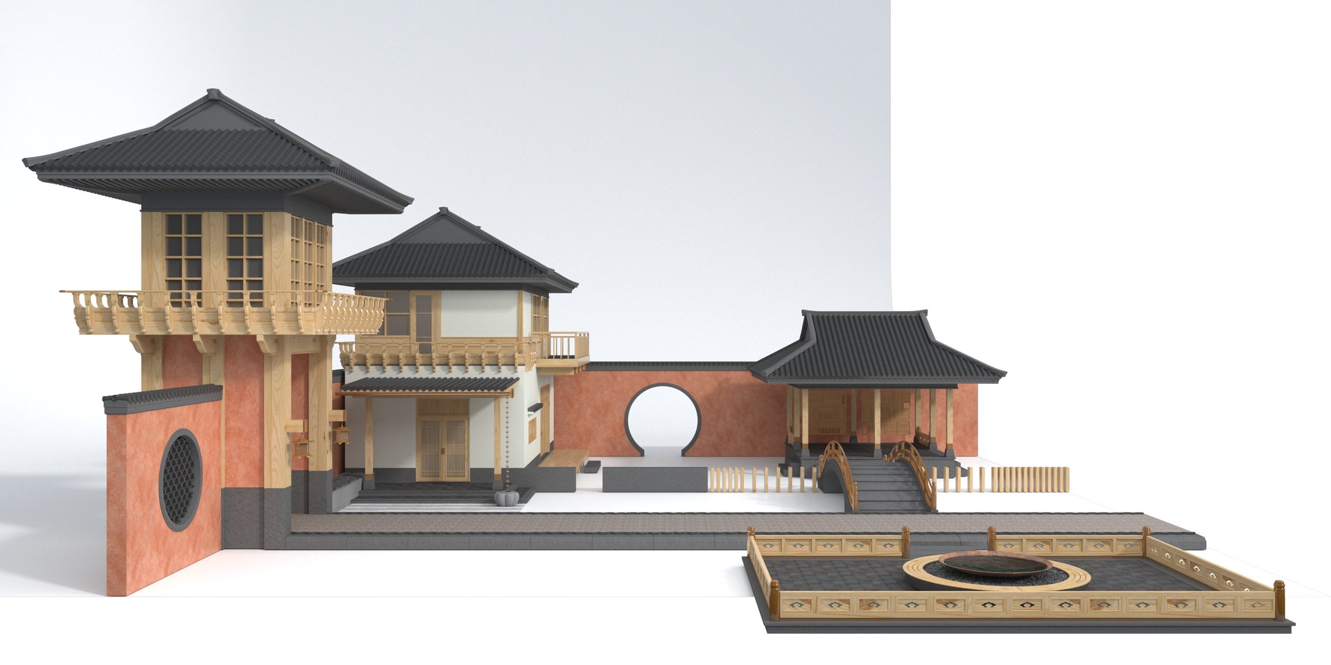 TRADITIONAL PIECES 3D Model - TurboSquid 1740545