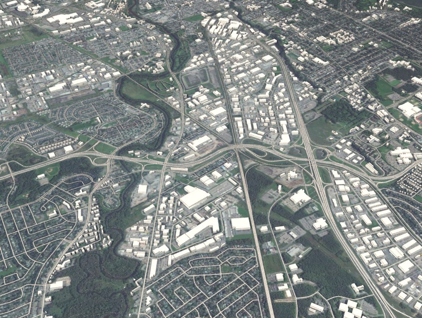 Cityscape Quebec Canada City 3D Model - TurboSquid 1657358