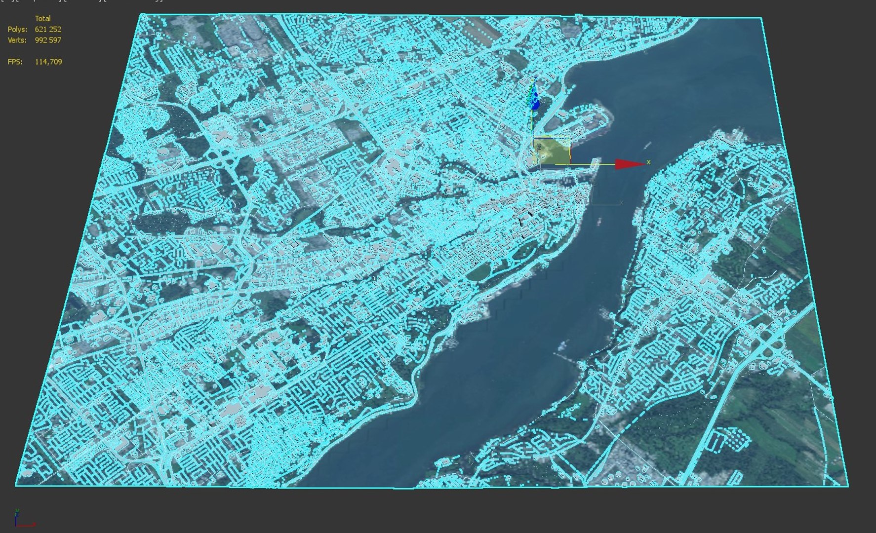 Cityscape Quebec Canada City 3D Model - TurboSquid 1657358