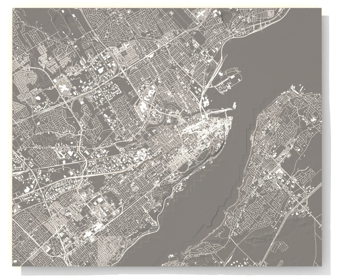 Cityscape Quebec Canada City 3D Model - TurboSquid 1657358