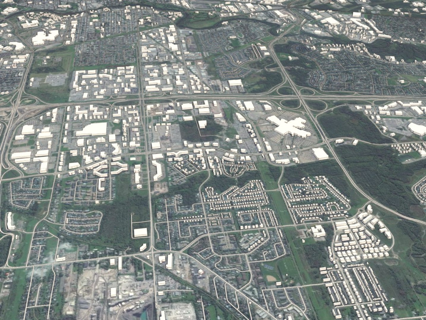 Cityscape Quebec Canada City 3D Model - TurboSquid 1657358