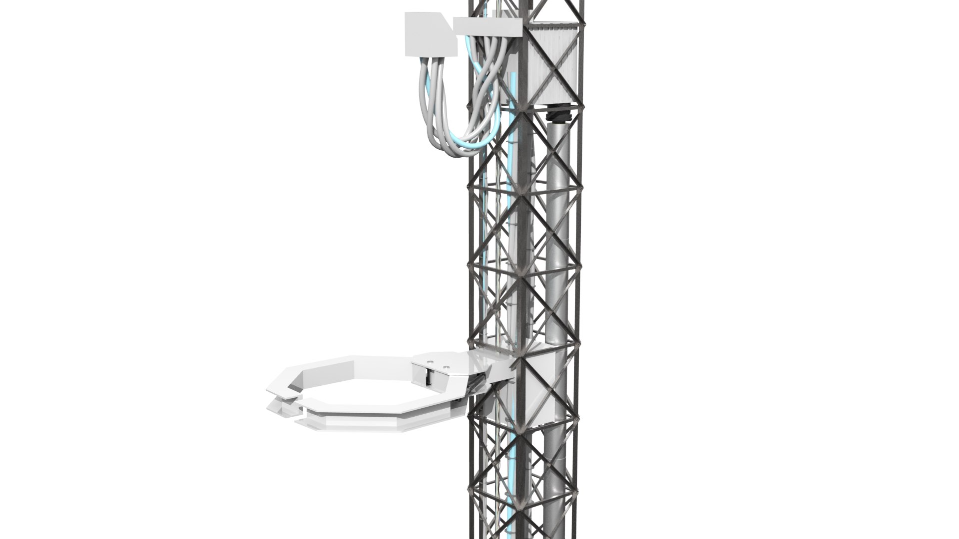 3D mini launch pad rocket - TurboSquid 1654986