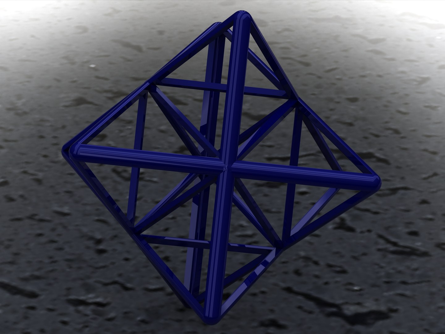 3D Wireframe Shape Stellated Octahedron - TurboSquid 2162830