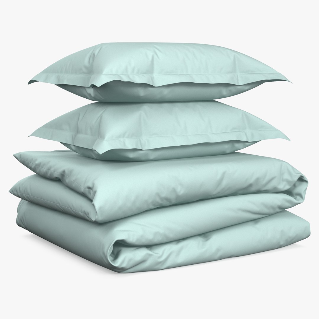 3D Bed Linen Set PBR - TurboSquid 2103810