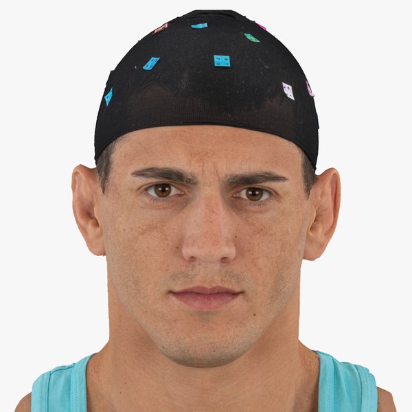 modelo 3d Mike Human Head Inner Brow Raiser RAW Scan - TurboSquid 1587700