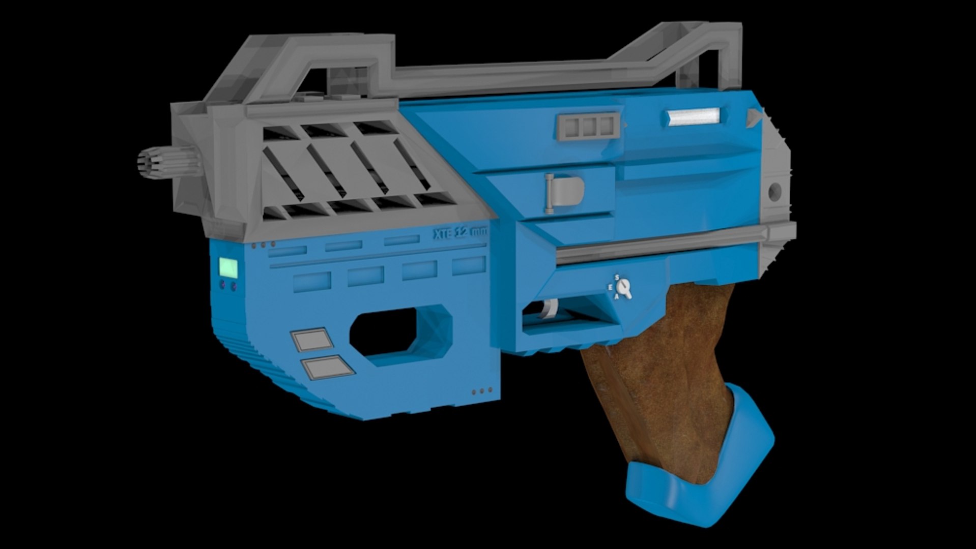 Xte Weapon 3d Model