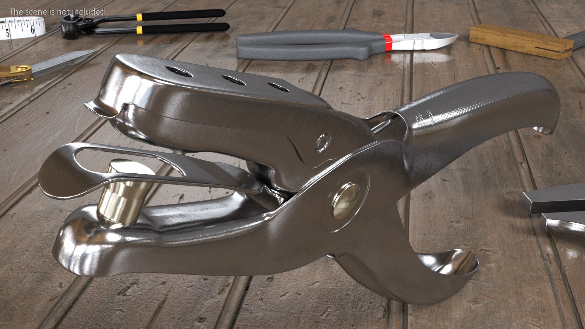 Swingline 1-Hole Punch 3D Model - TurboSquid 2040955