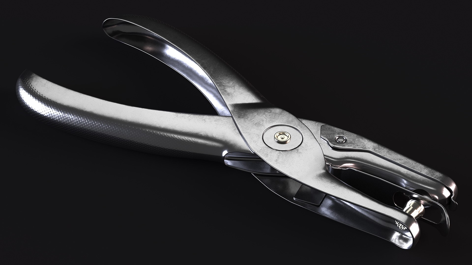 Swingline 1-Hole Punch 3D Model - TurboSquid 2040955