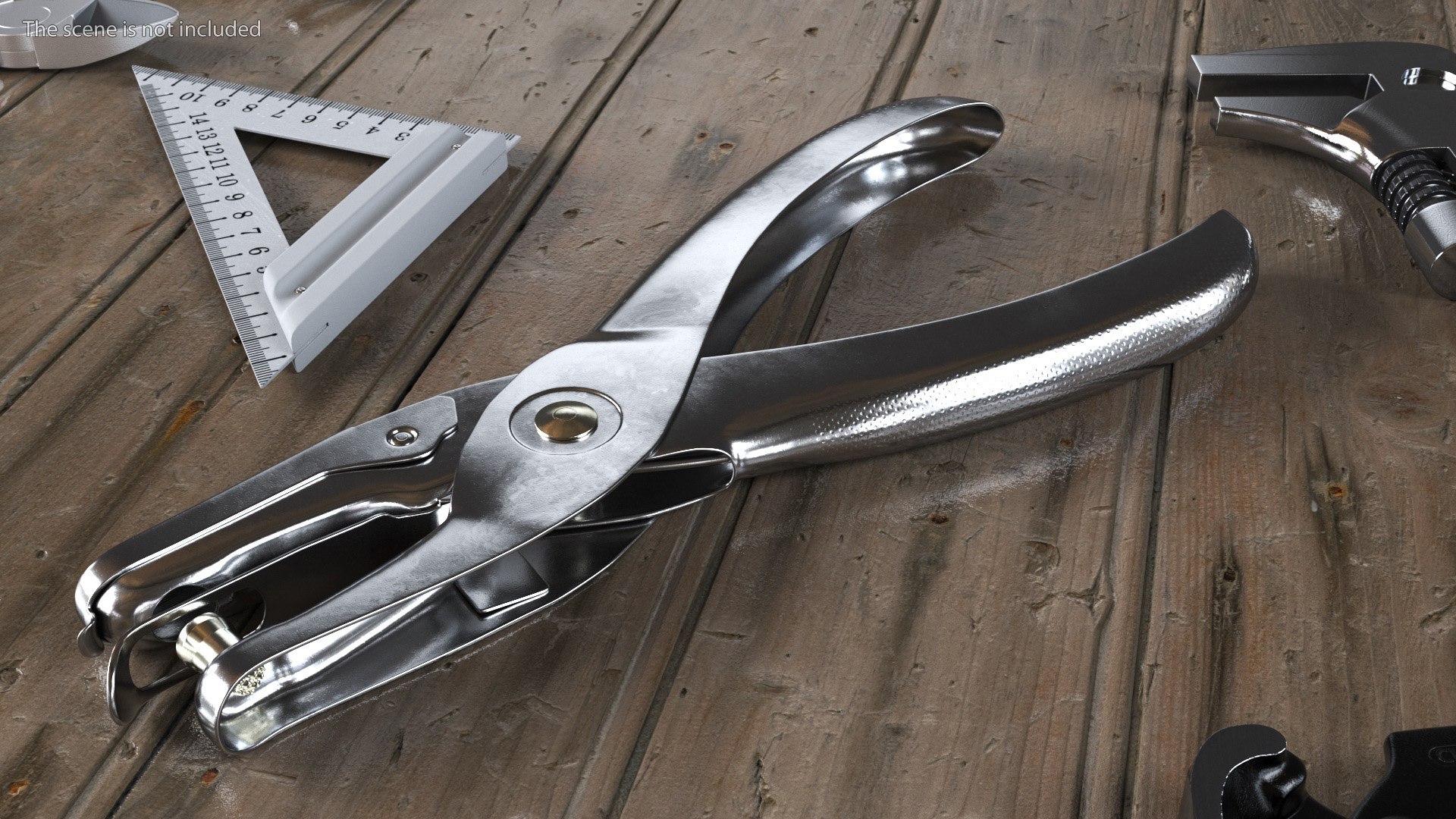 Swingline 1-Hole Punch 3D Model - TurboSquid 2040955