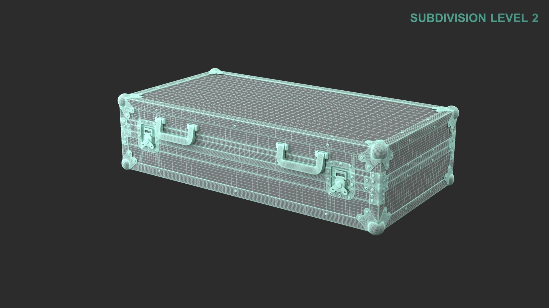 Closed Music Case 3D Model - TurboSquid 2161647