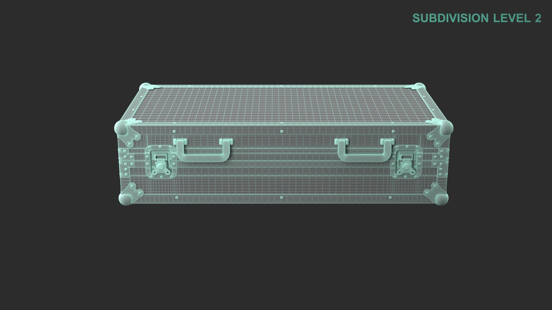 Closed Music Case 3D Model - TurboSquid 2161647