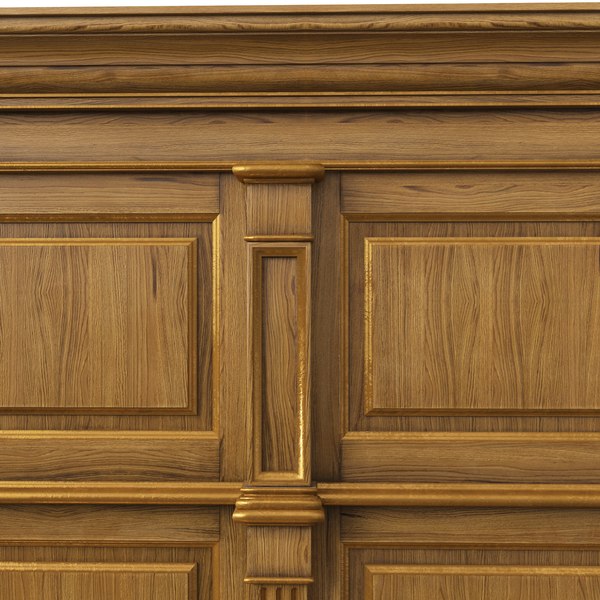 3D model wooden panels wood wall - TurboSquid 1351248