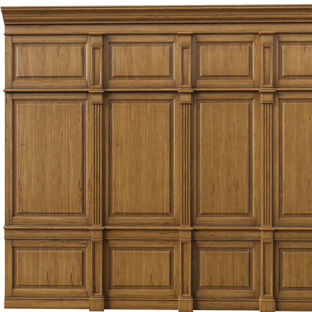 3D model wooden panels wood wall - TurboSquid 1351248