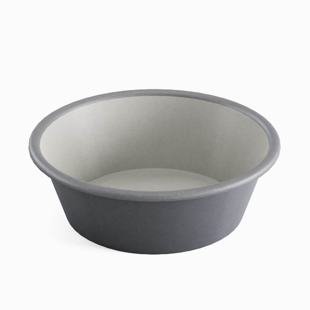 3D Plastic Wash Basin D 06 - TurboSquid 2312067