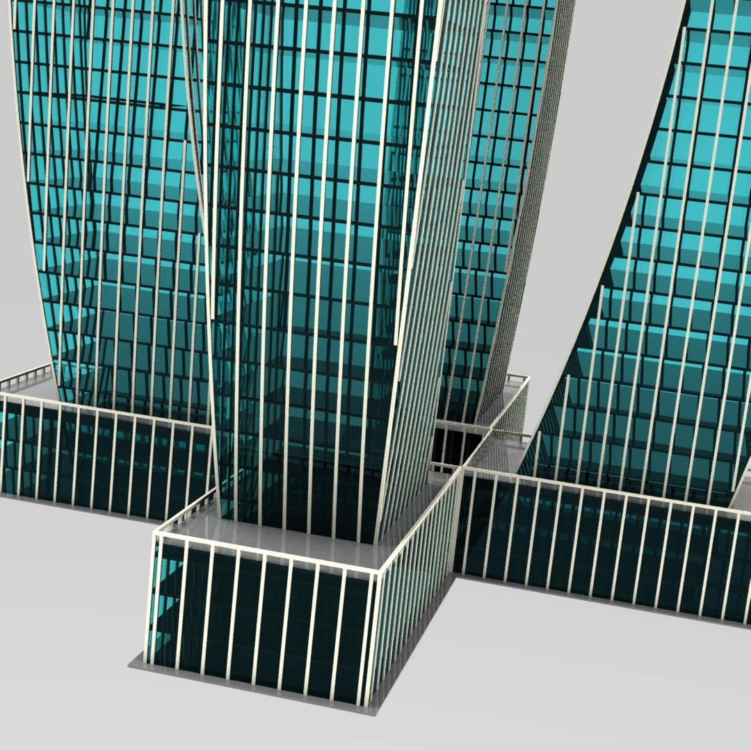 definition building 3d obj