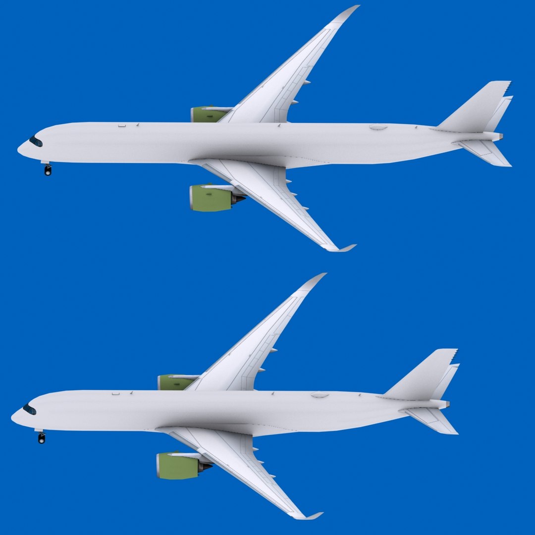 3D Airbus A350-900 A350-1000 A350 Model - TurboSquid 1468361