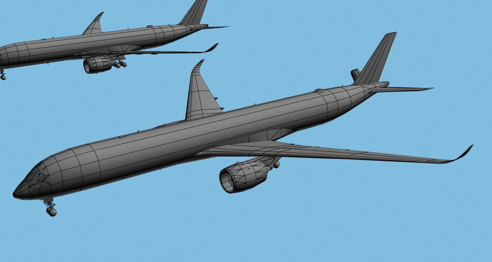 3D Airbus A350-900 A350-1000 A350 Model - TurboSquid 1468361