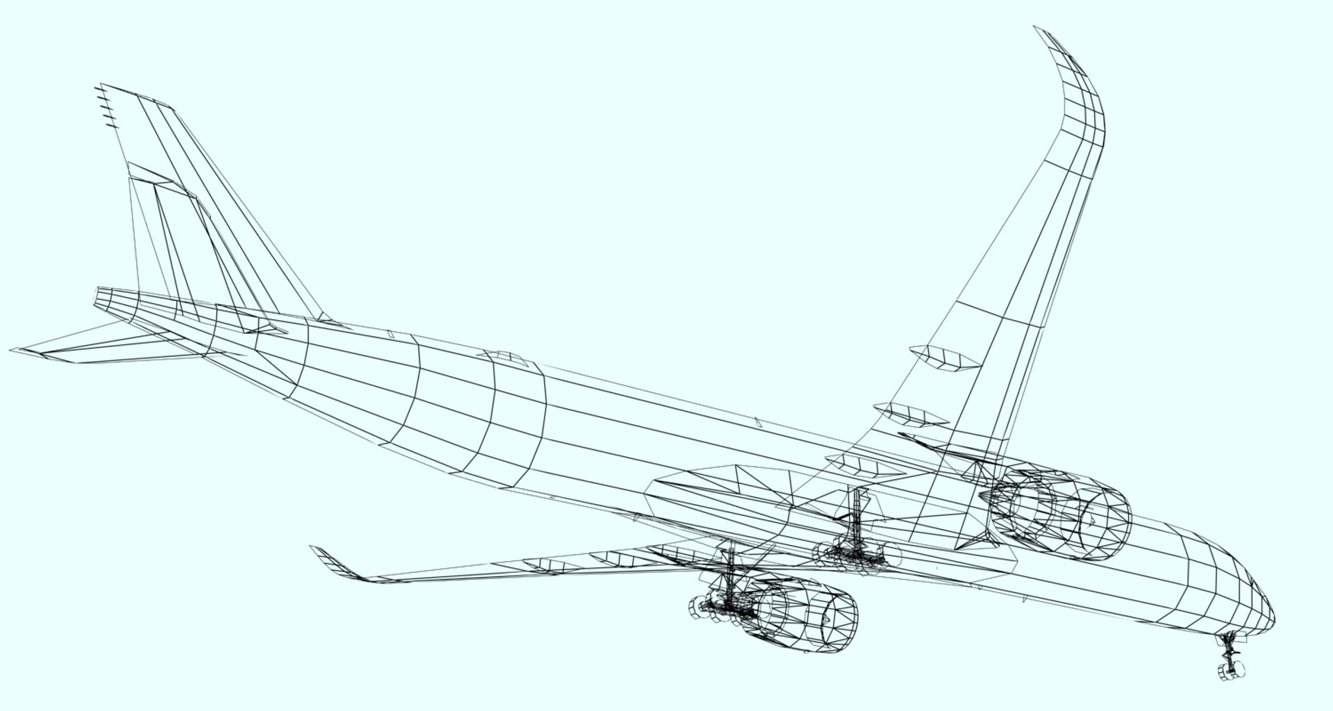 3D Airbus A350-900 A350-1000 A350 Model - TurboSquid 1468361