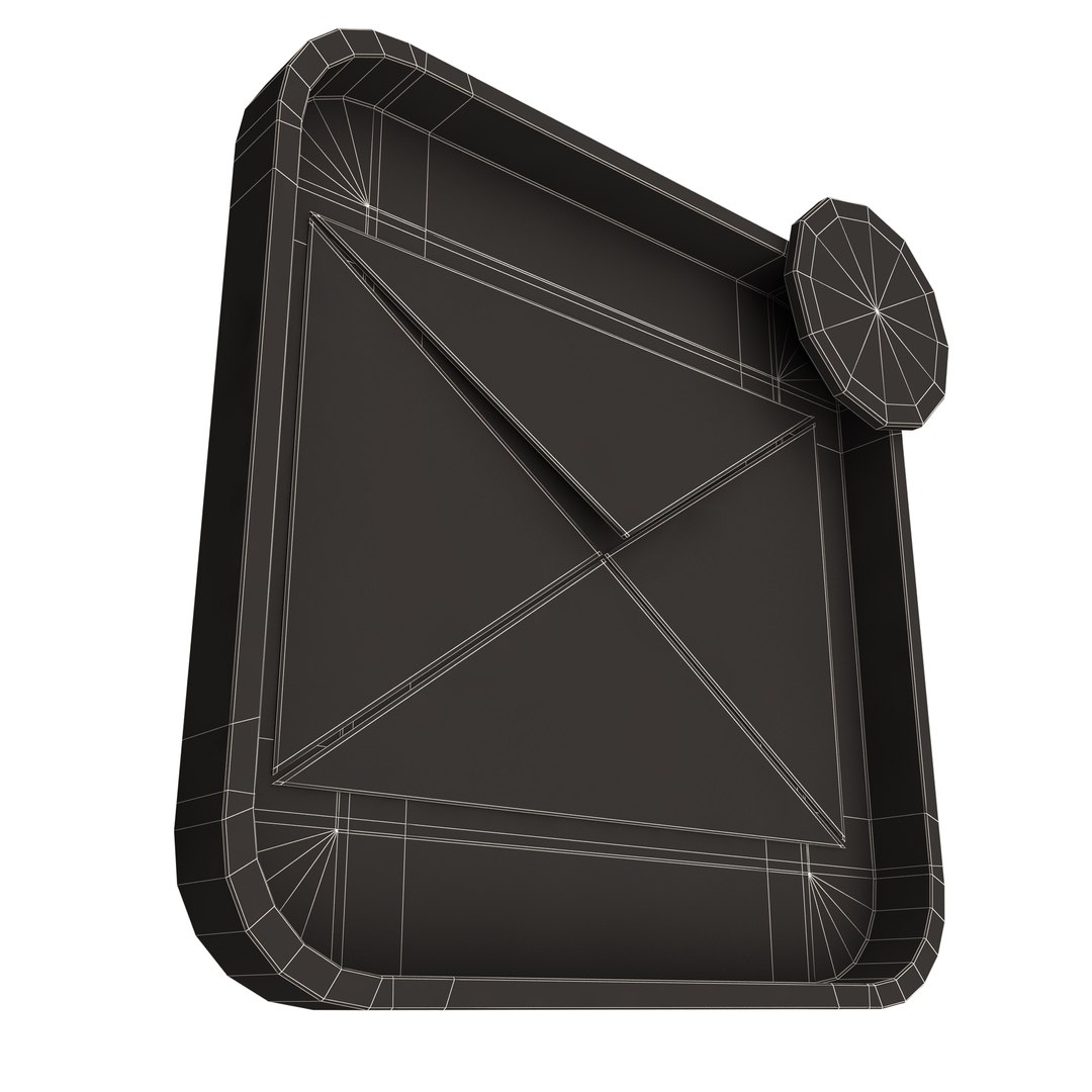 3D Model Email Notification Icon - TurboSquid 2026909