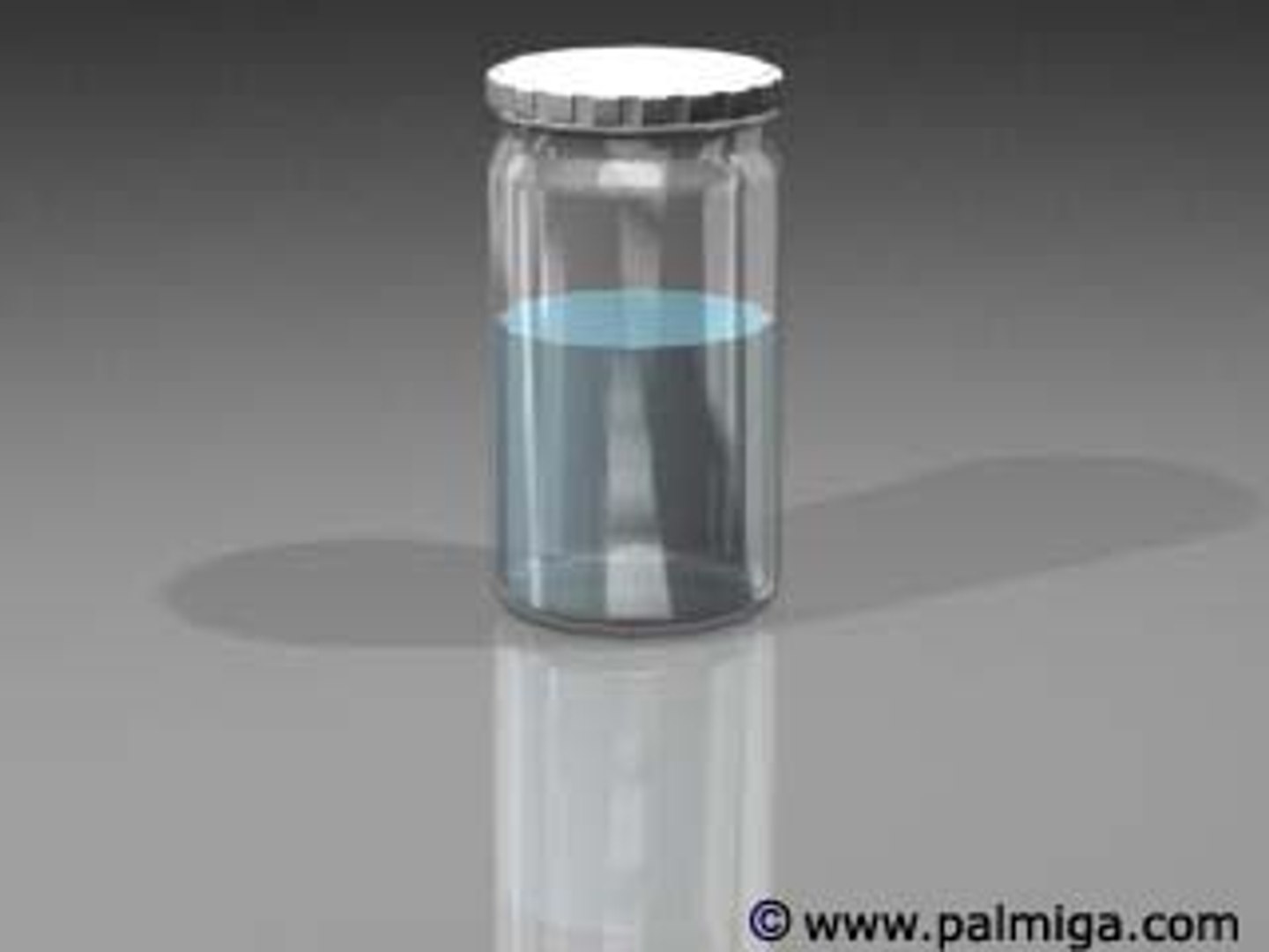 Max Laboratory Glass Jar Fluid