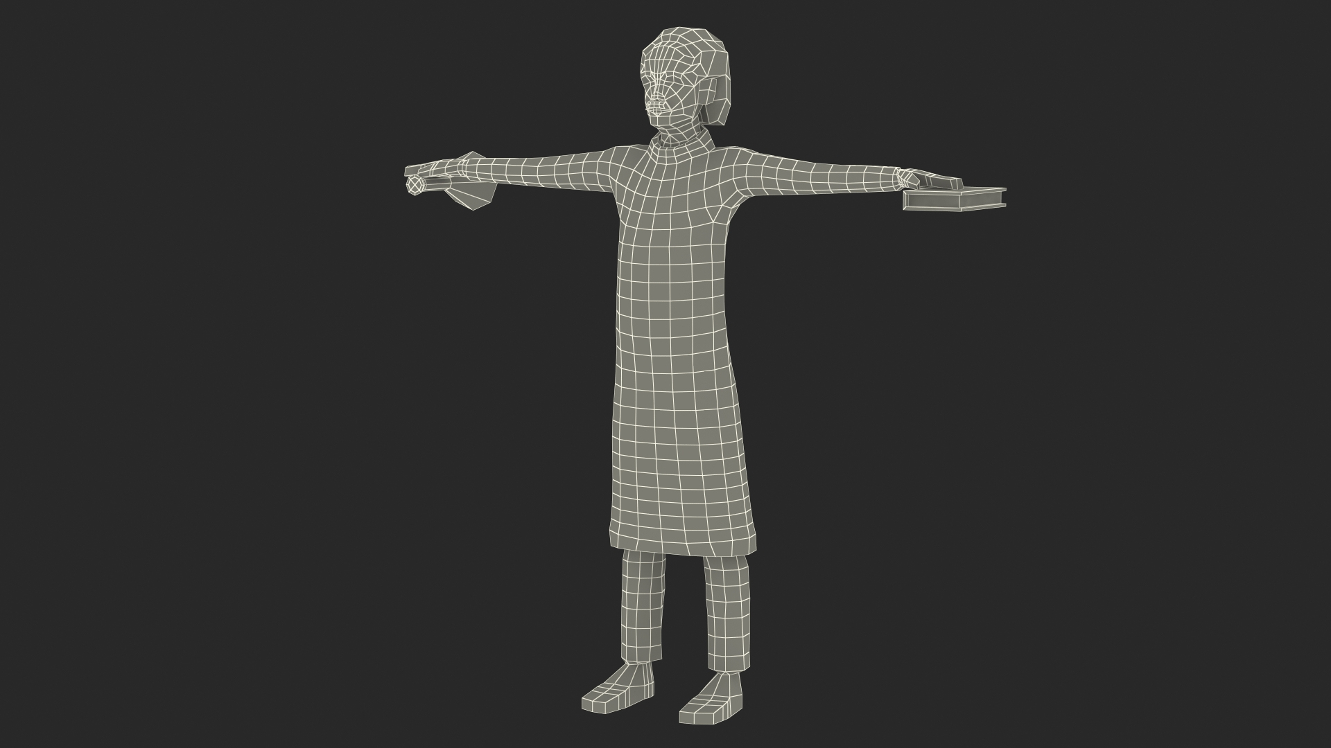 3D Scientist Low Poly Rigged - TurboSquid 2188921