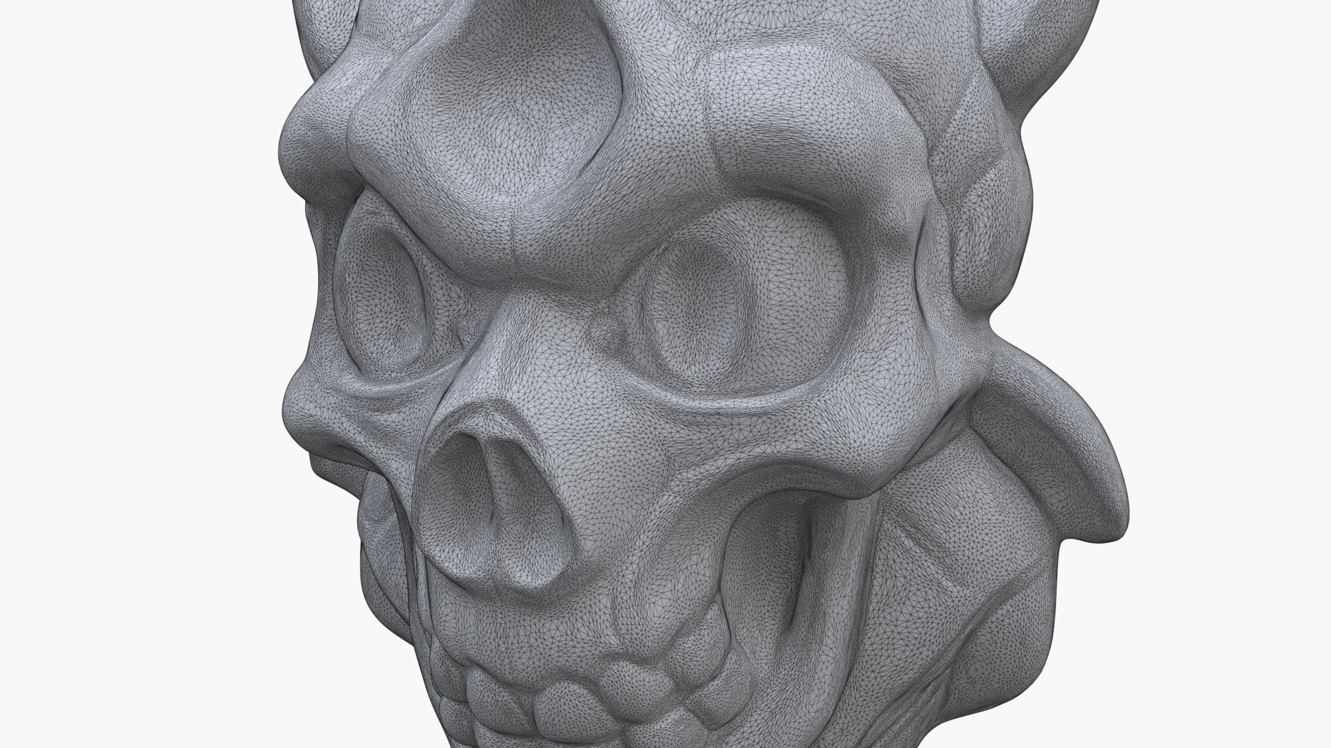 3D Skull Relief 48 - TurboSquid 2284408
