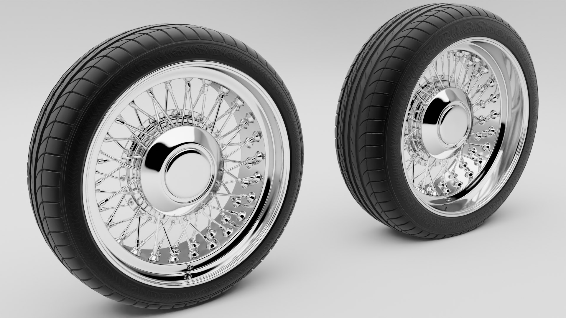 3D Car Wheels Model - TurboSquid 1831992